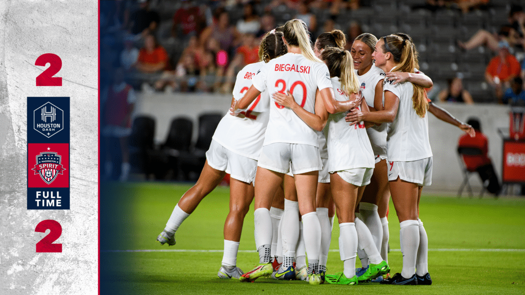 Spirit Ties Dash For Tenth Draw of Season - Washington Spirit