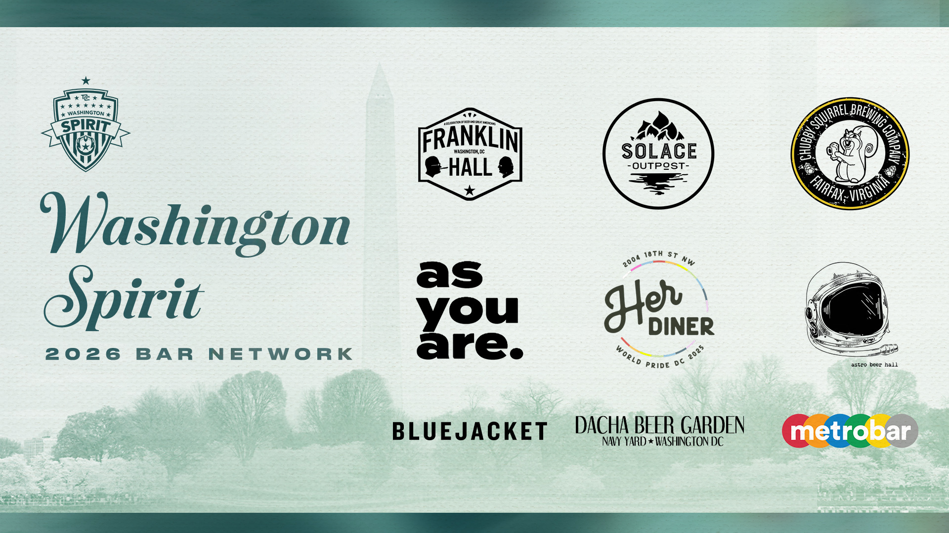 Spirit Bar Network - Washington Spirit